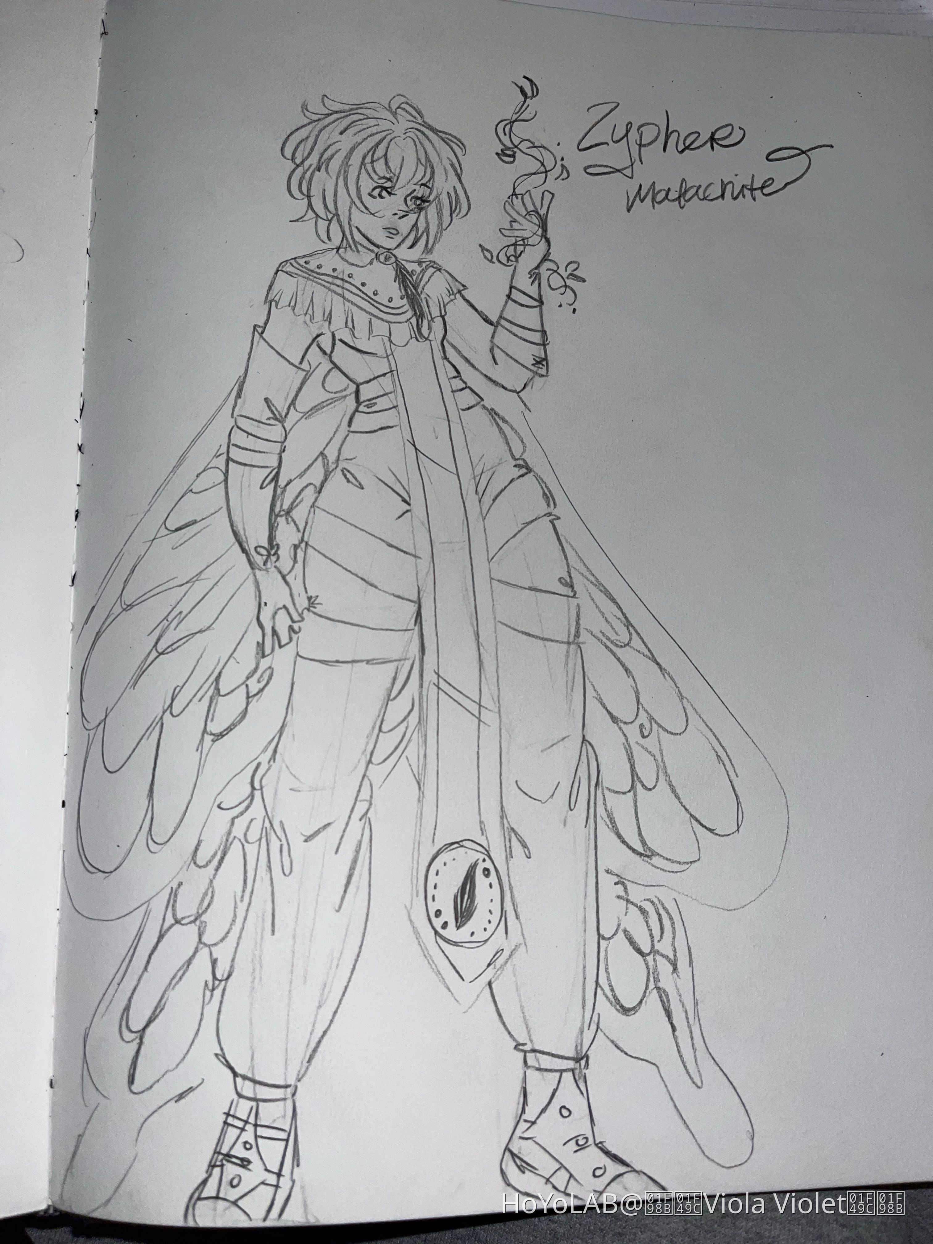 Zypher sketch | HoYoLAB