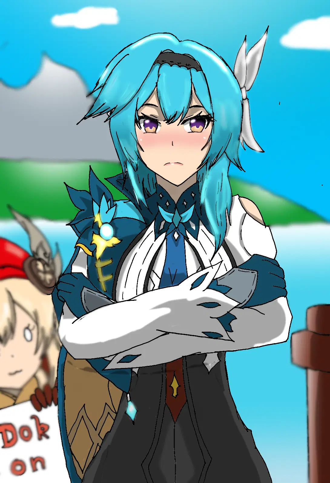 Eula - Above The Scene Genshin Impact | HoYoLAB