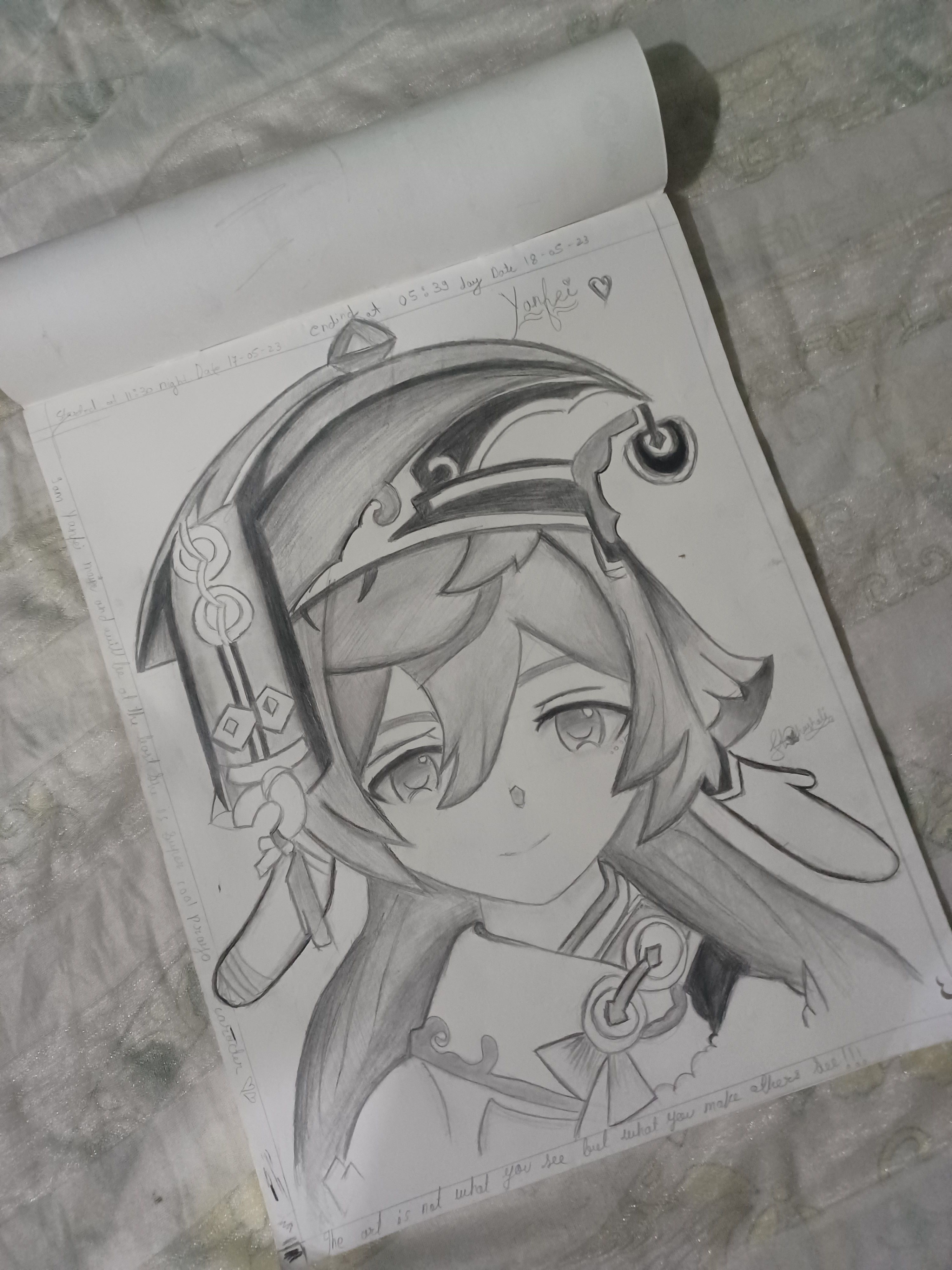 my yanfei drawings Genshin Impact | HoYoLAB