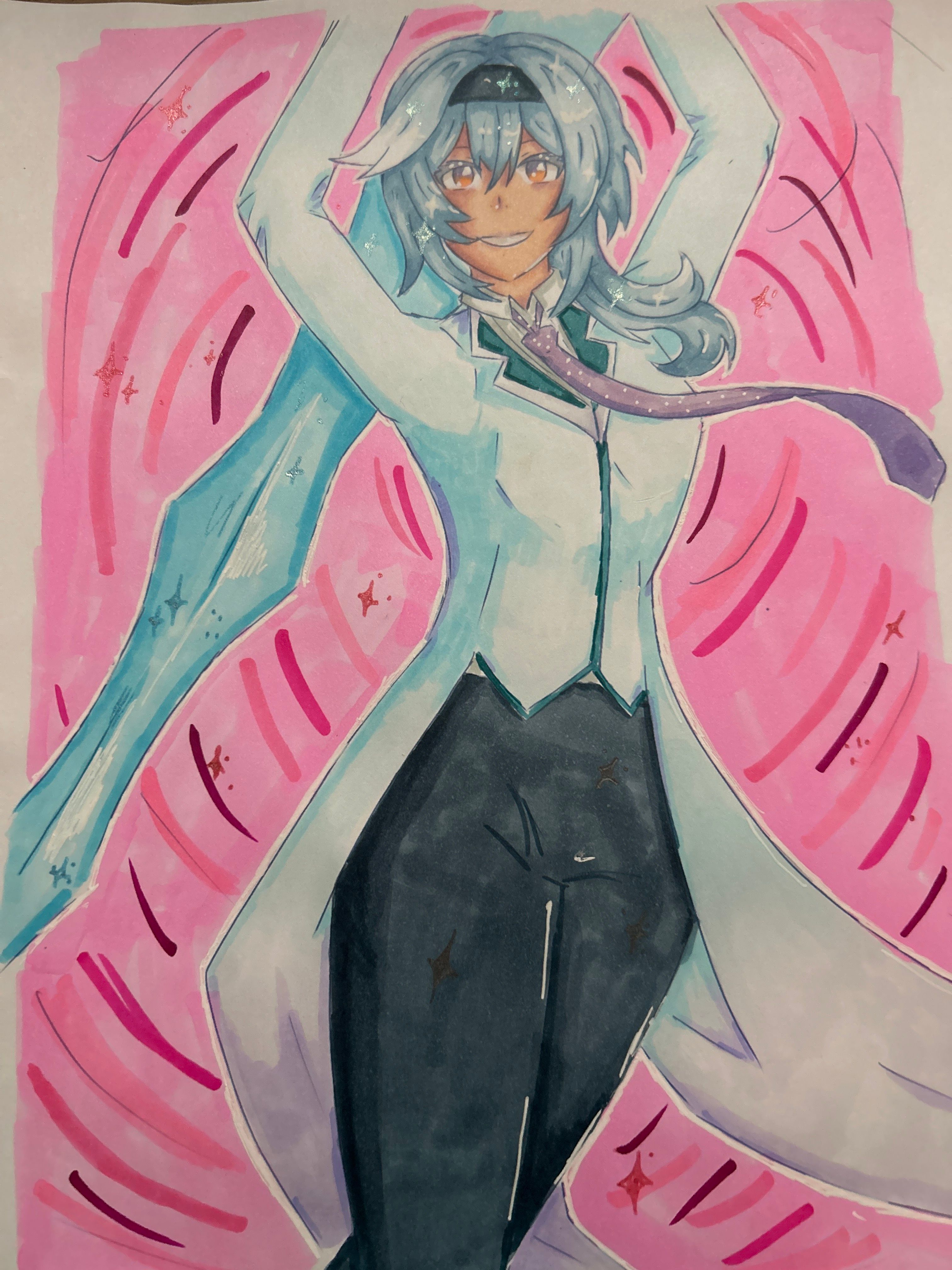 low effort drawing of the prettiest npc Genshin Impact | HoYoLAB