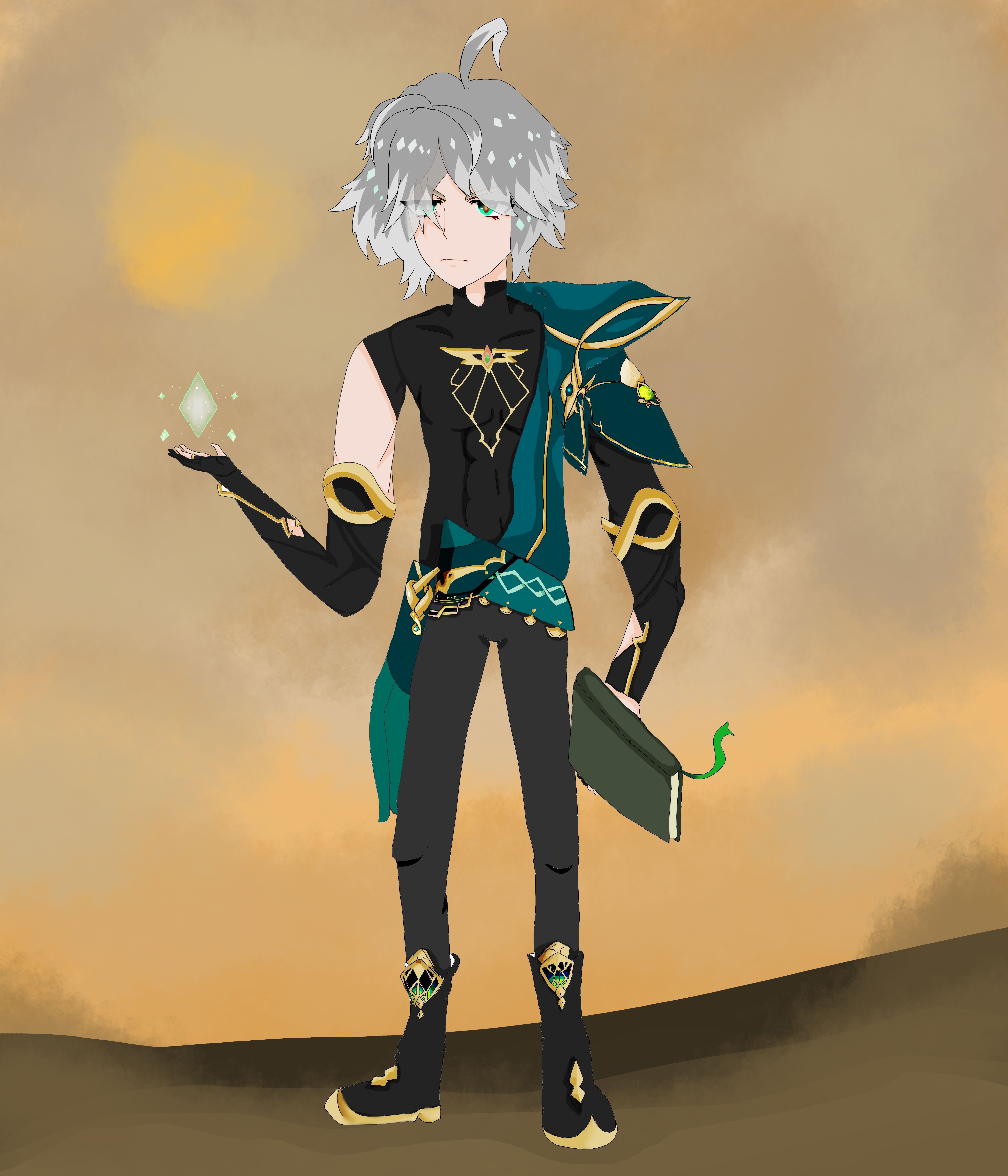 Alhaitham FanArt Genshin Impact | HoYoLAB