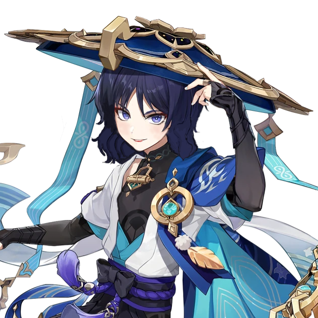 Scara but..as a female? I tried my best haha Genshin Impact | HoYoLAB