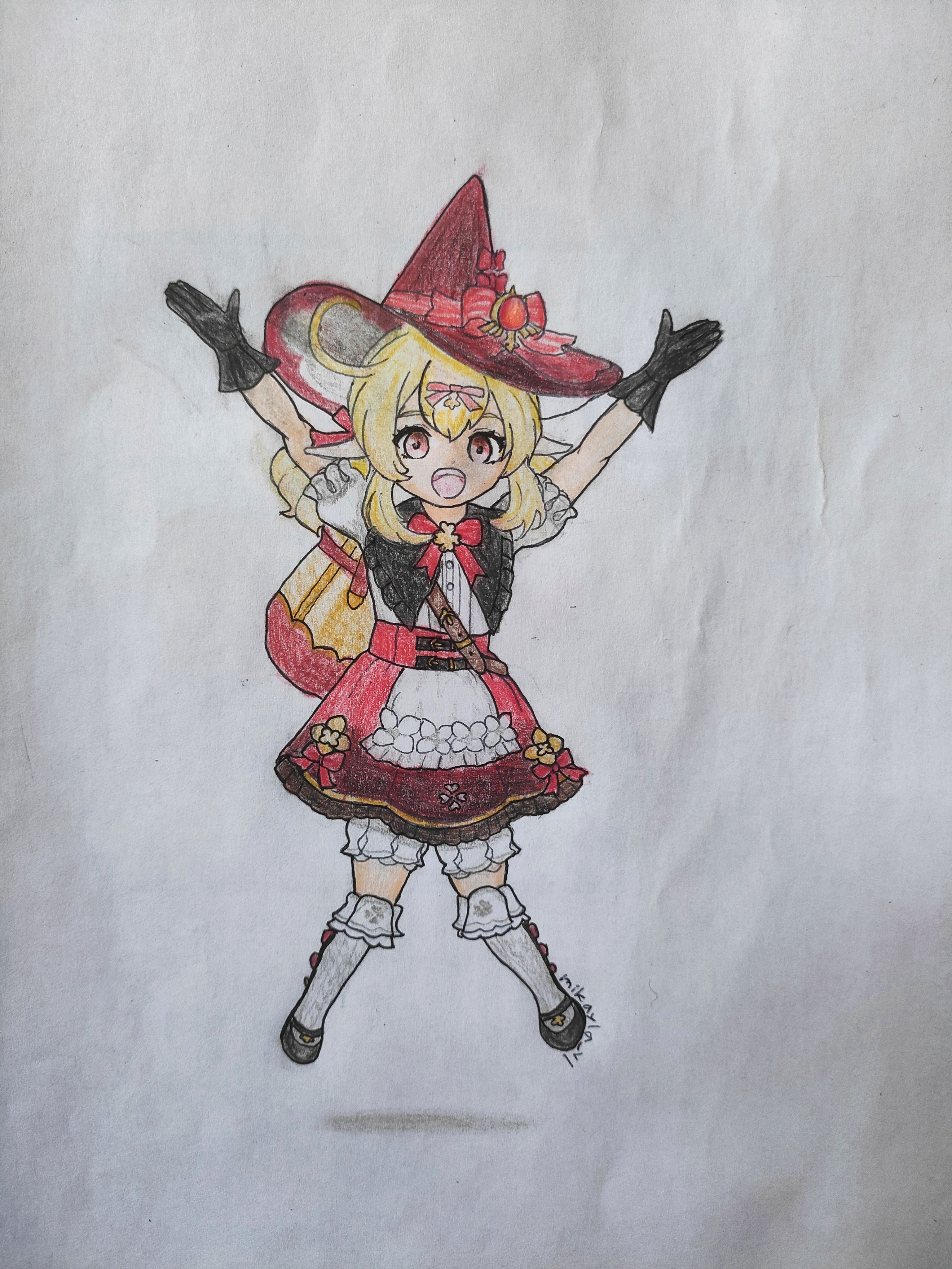 Klee fanart! Genshin Impact | HoYoLAB