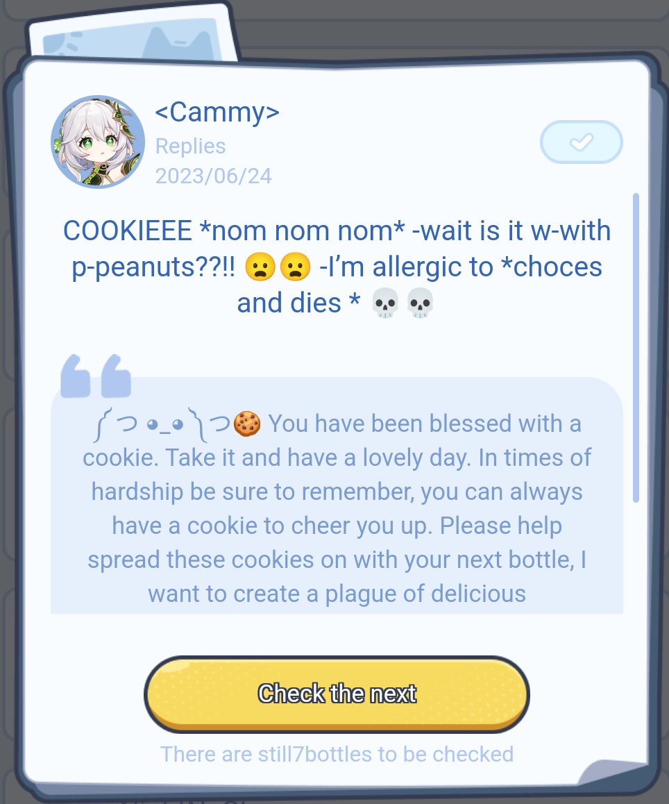 [Poll] In honour of peanut girl's miraculous recovery from death | HoYoLAB