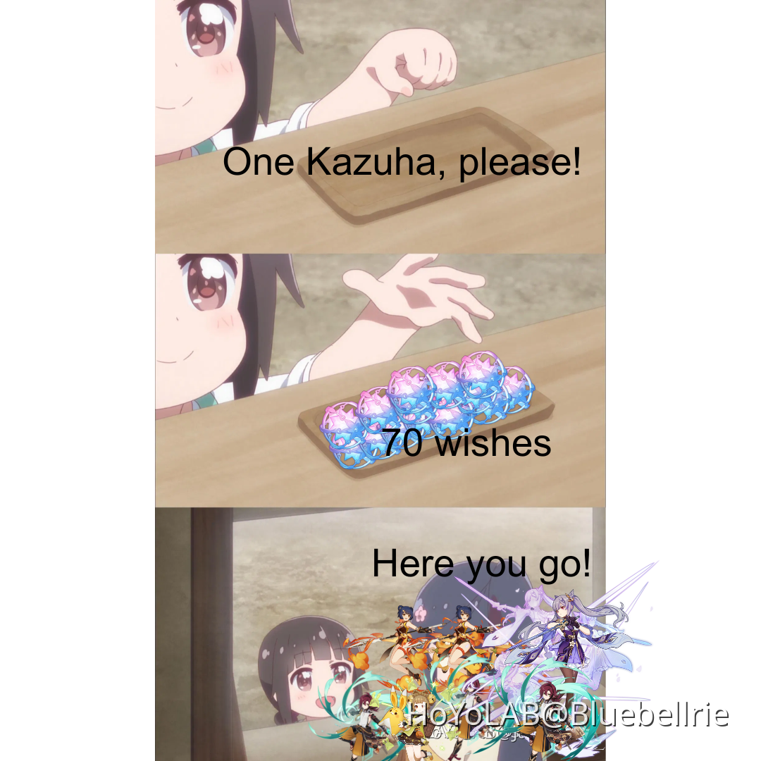 Pulling for Kazuha Genshin Impact | HoYoLAB