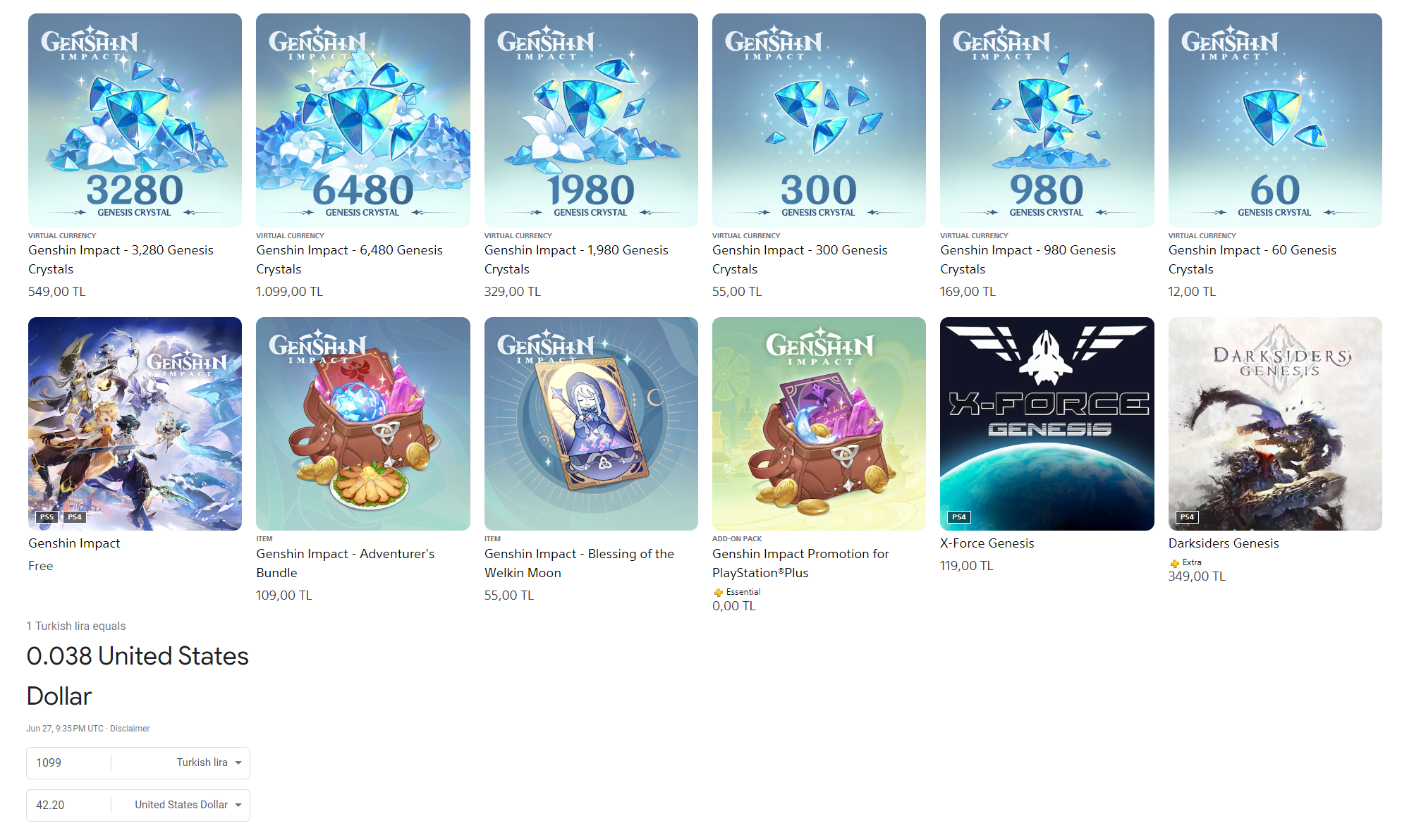 Why Turkish People able to top up %60 cheaper than rest of the world Genshin Impact | HoYoLAB