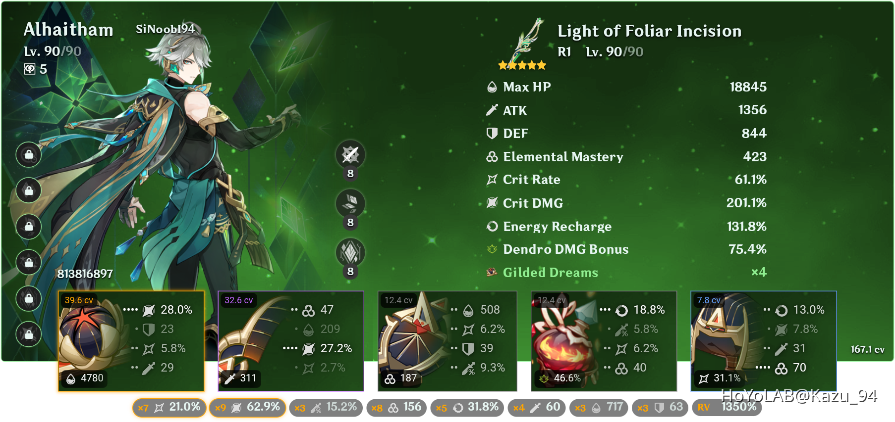 Current Build for My Alhaitam + Cyno (Updated) Genshin Impact | HoYoLAB