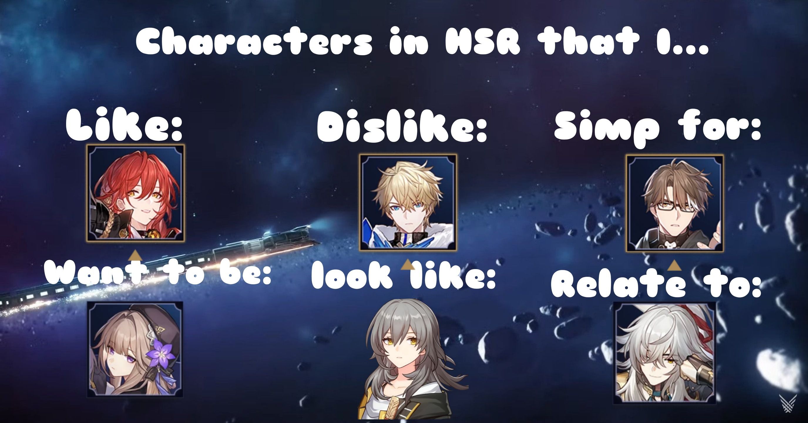 HSR characters that I... Honkai: Star Rail | HoYoLAB