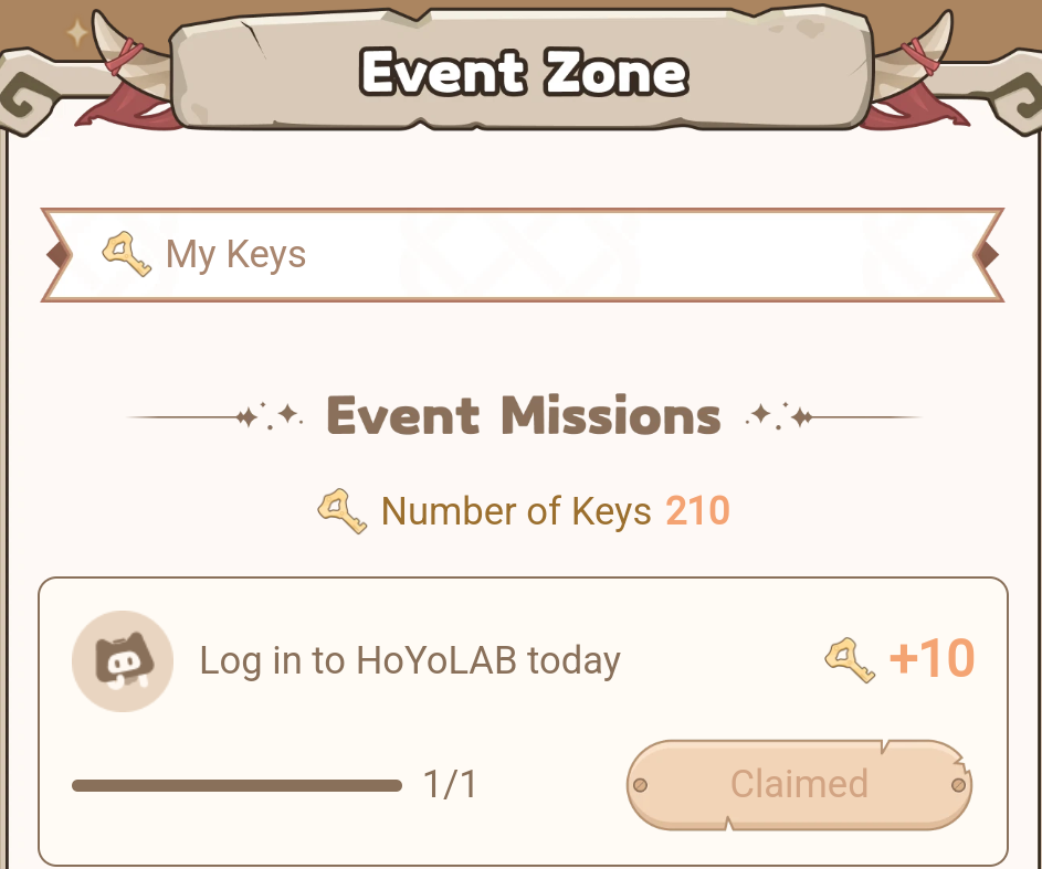 Day 7 of collecting keys | HoYoLAB