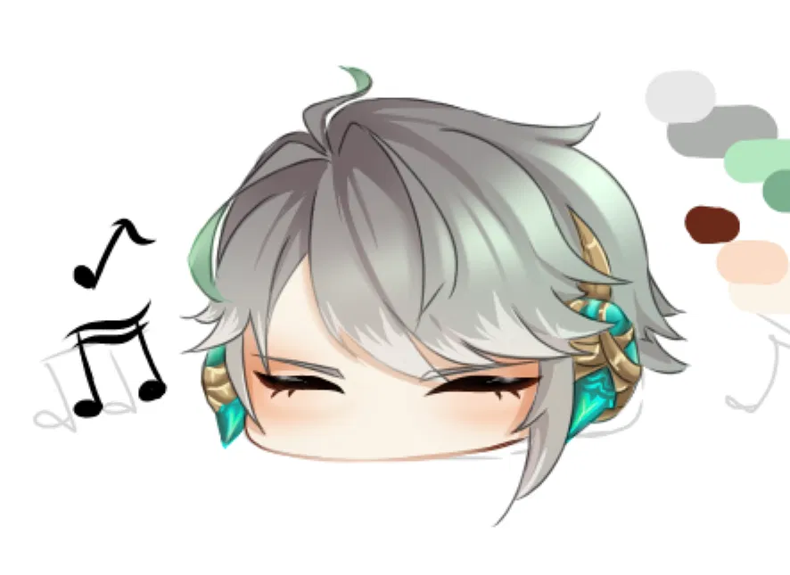 chibi alhaitham sketch Genshin Impact | HoYoLAB