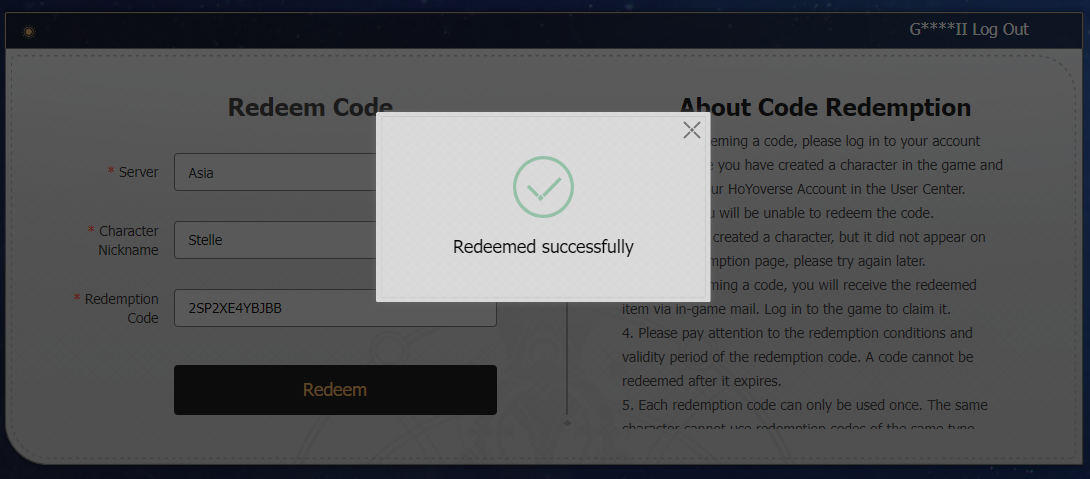 (NEW) Redeem Code 1.1 - 50 STELLARS + CREDIT (June 28th 2023 ...