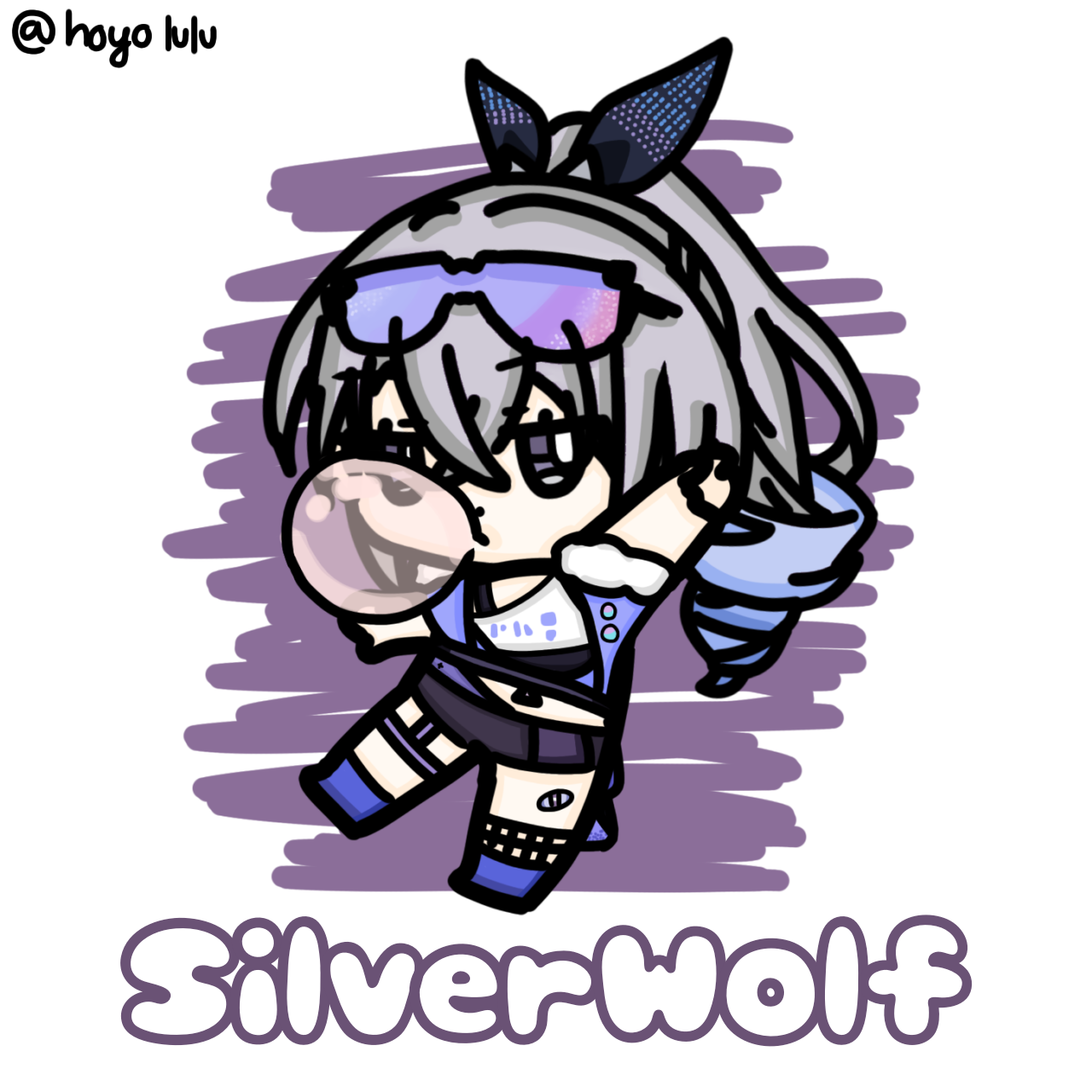 Silver Wolf chibi Honkai: Star Rail | HoYoLAB