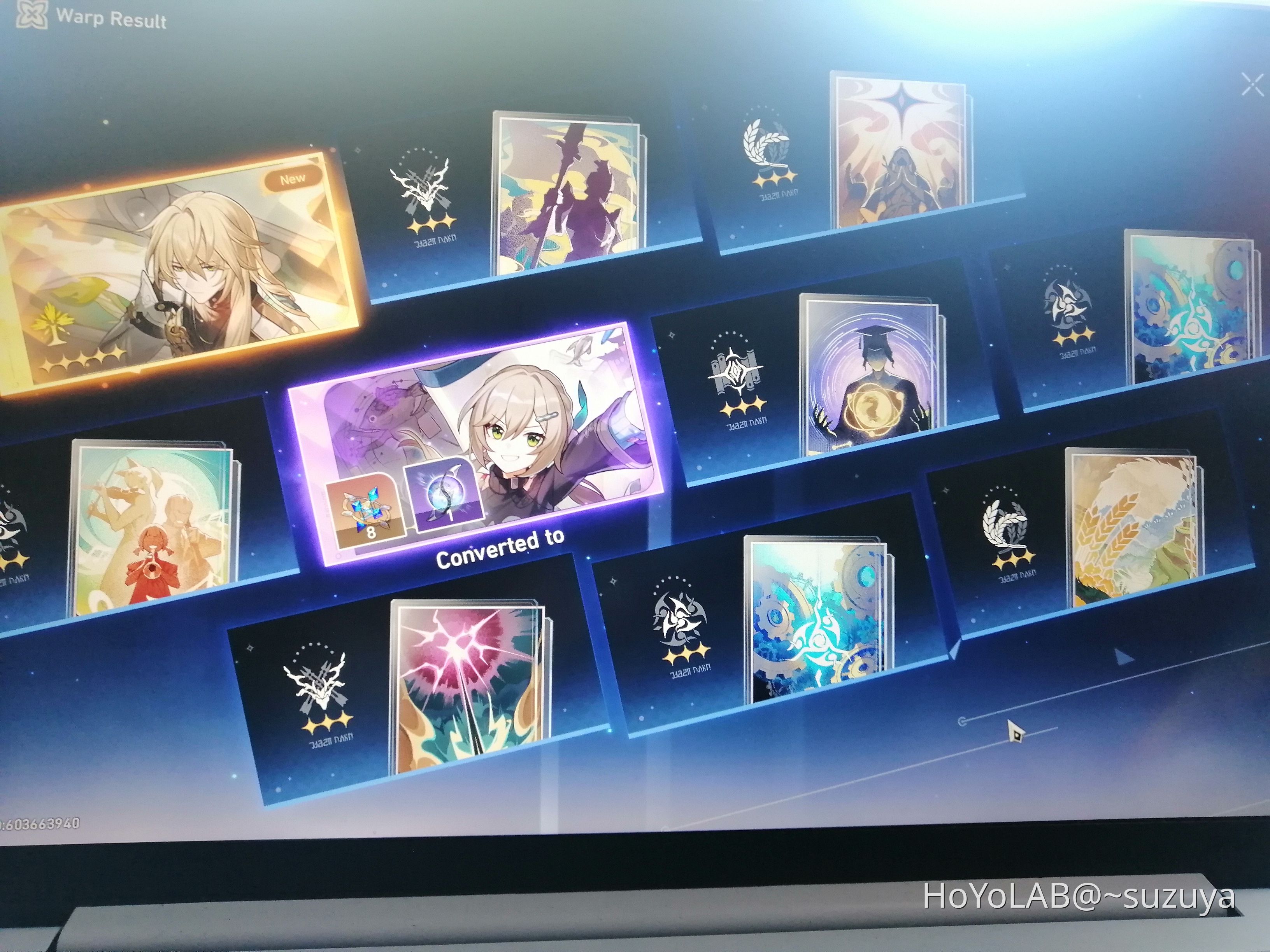 luocha on first pull of his banner Honkai: Star Rail | HoYoLAB