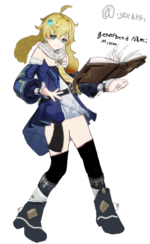 Mika genderbend Genshin Impact | HoYoLAB