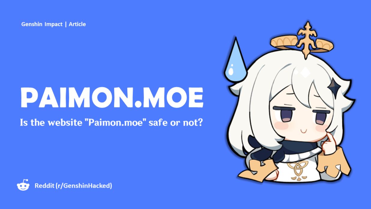 Is the website "Paimon.moe" safe or does it go against Genshin Impact's ...