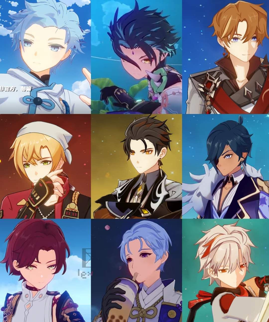 Character with new hair designs Genshin Impact | HoYoLAB