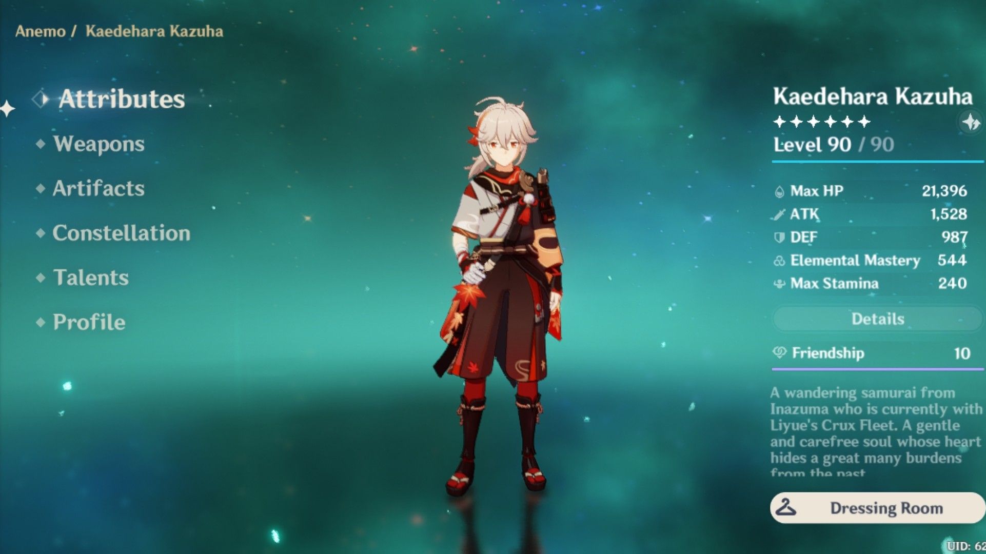 My Kazuha build! I want him c2 hopefully I will get it before his ...