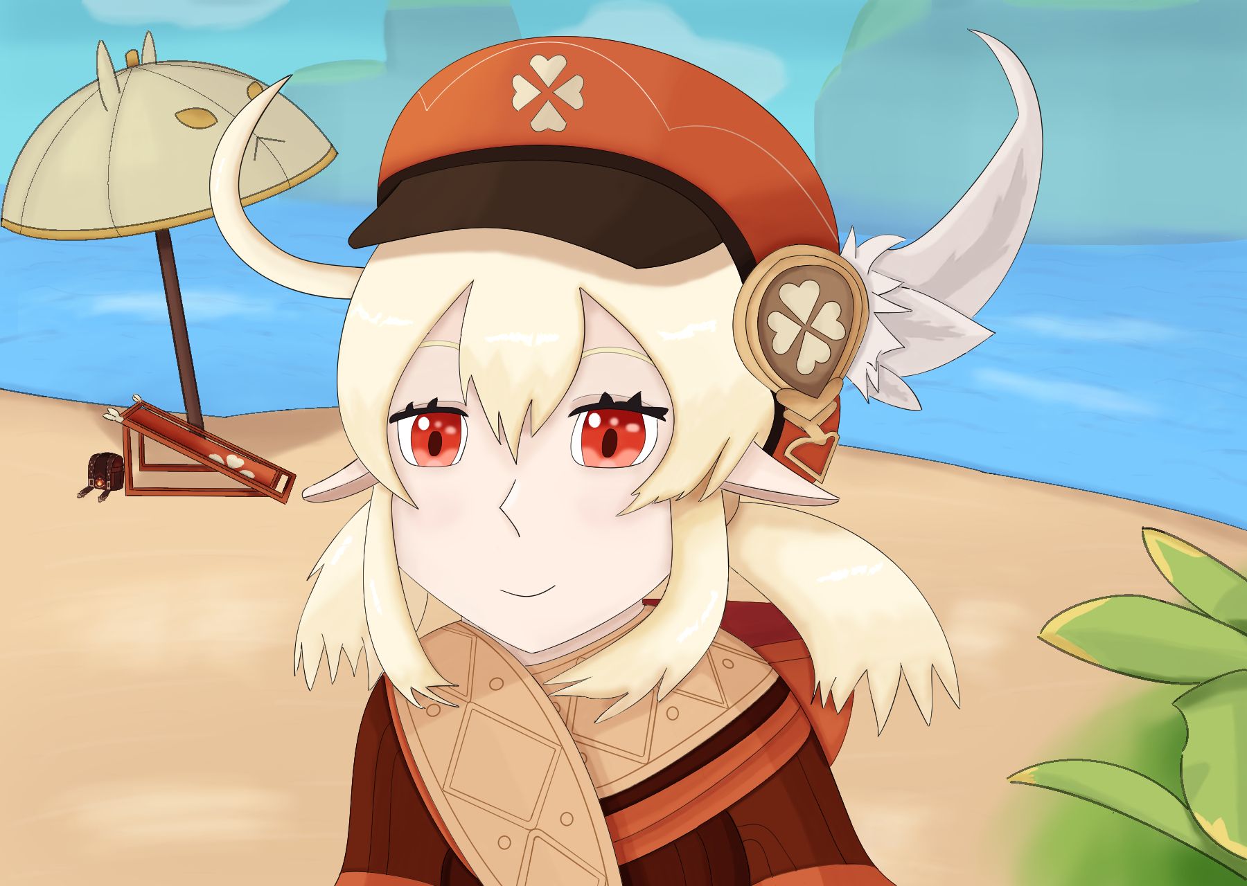 Klee golden apple archipelago fanart Genshin Impact | HoYoLAB