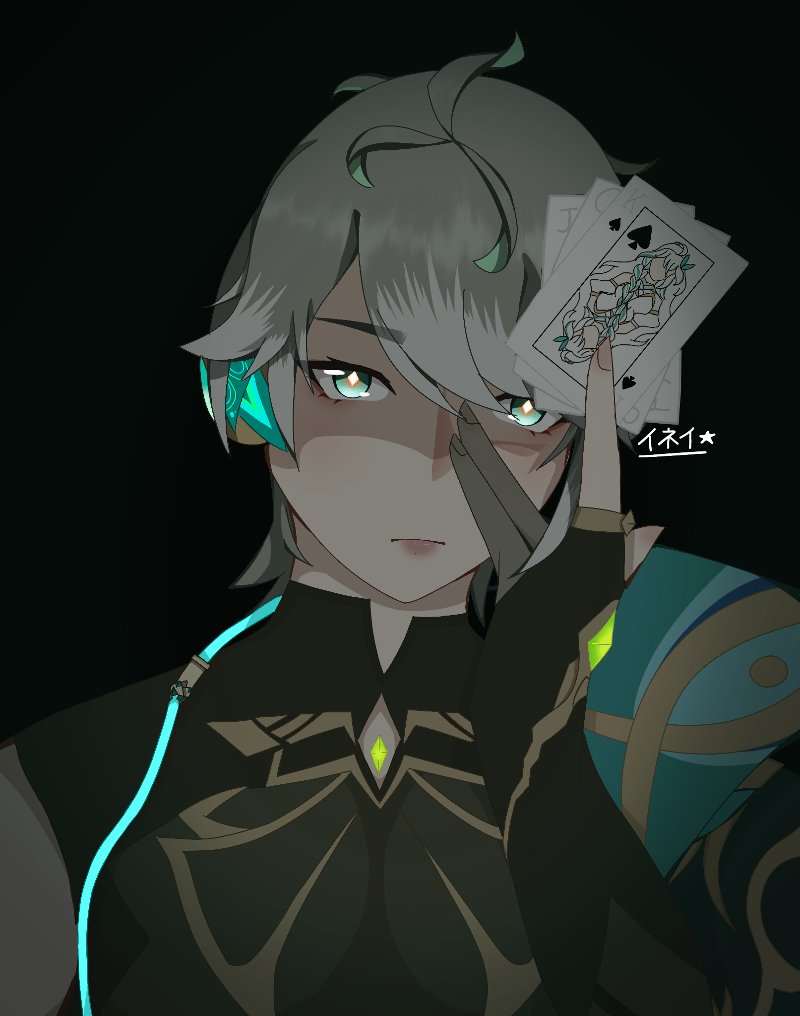 Alhaitham fan art!! (Gift for @Tanu27) Genshin Impact | HoYoLAB