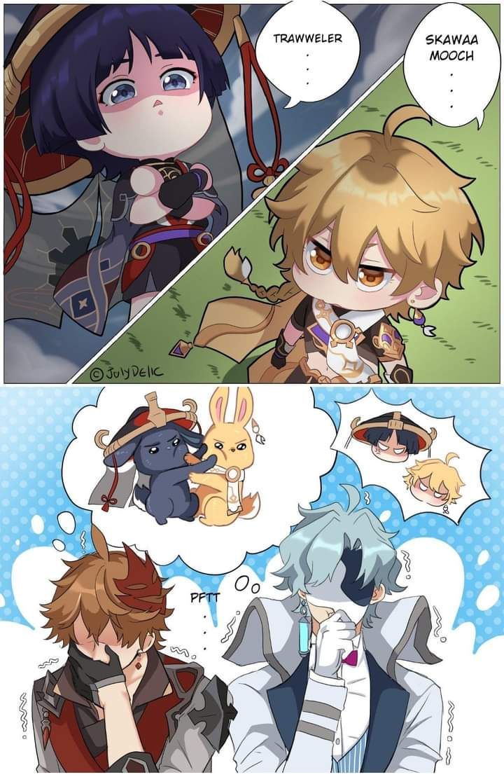 traveler Genshin Impact | HoYoLAB