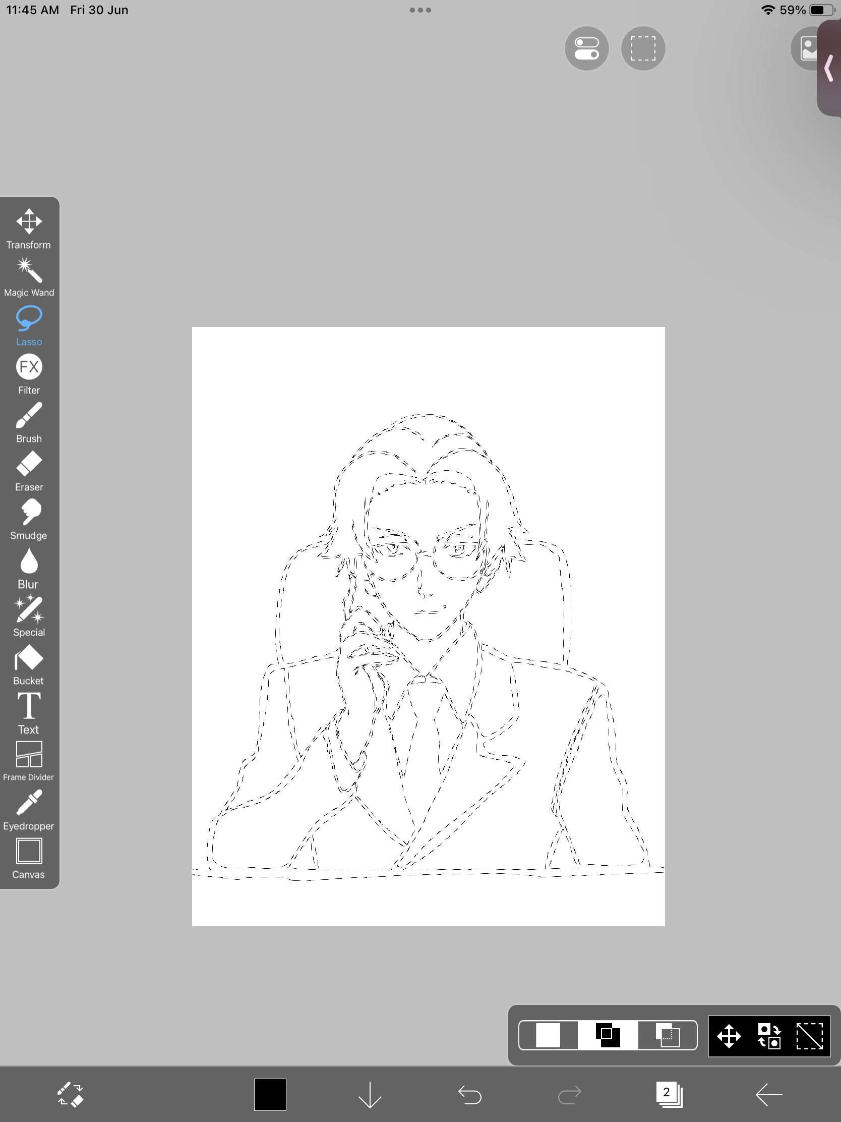 Yes I lasso filled this bc I am bored | HoYoLAB