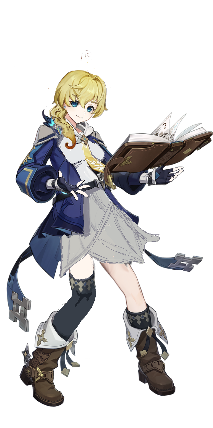 my terrible shot at genderbending mika Genshin Impact | HoYoLAB