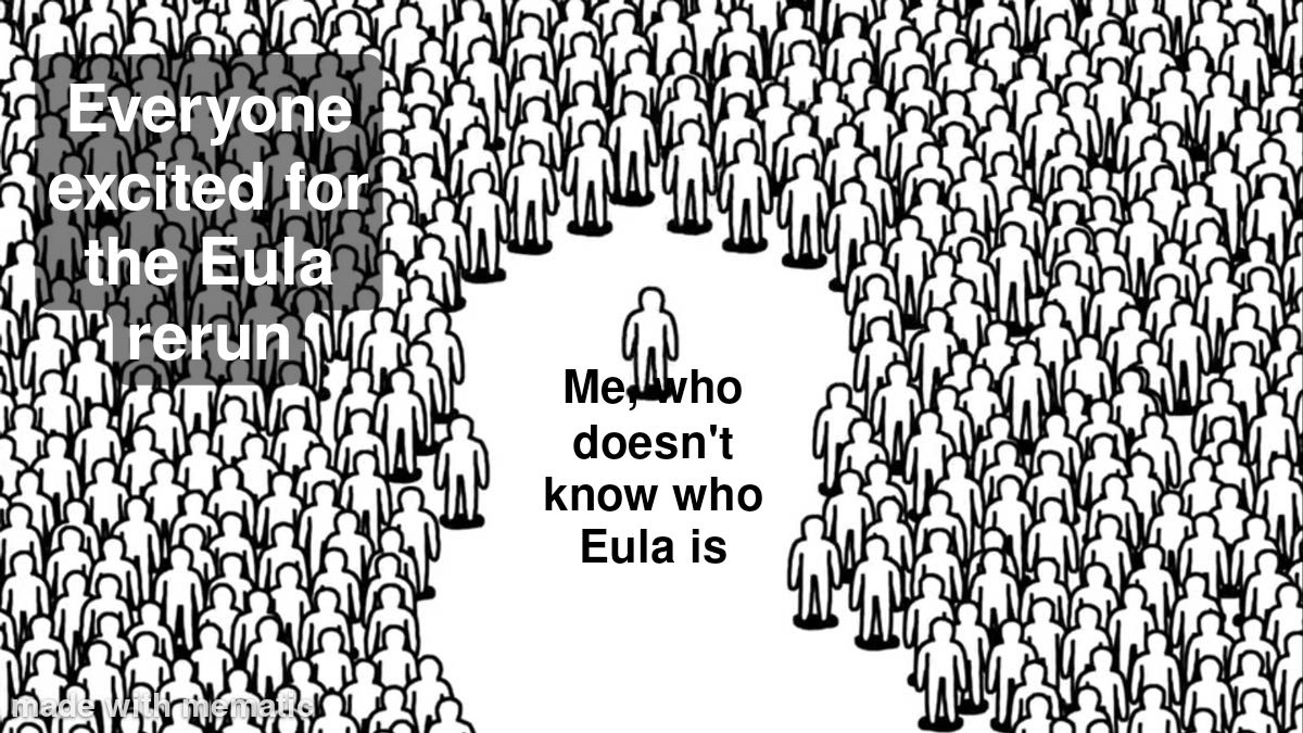 I swear I've seen so many memes about Eula lol Genshin Impact | HoYoLAB