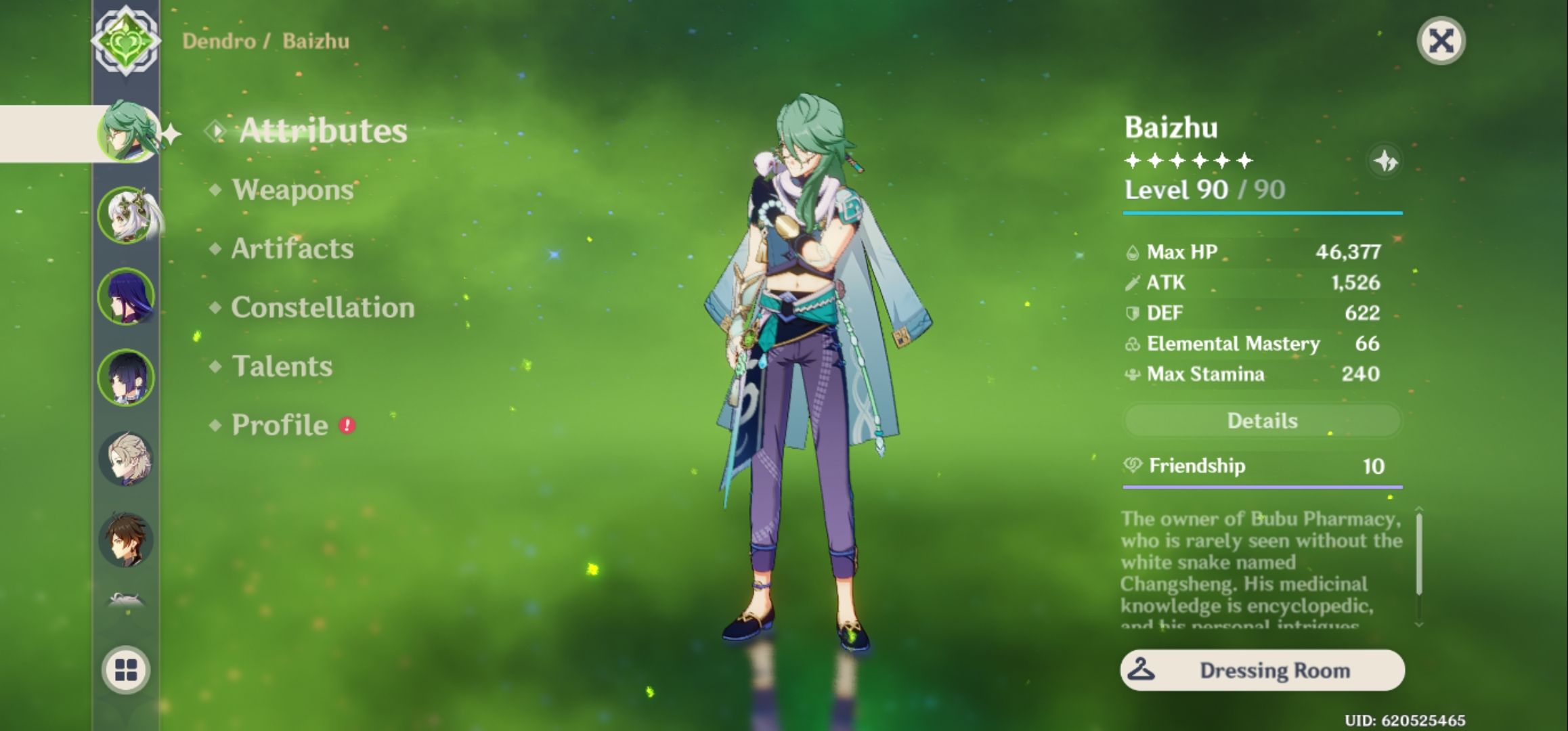 DPS Baizhu build updated Genshin Impact | HoYoLAB