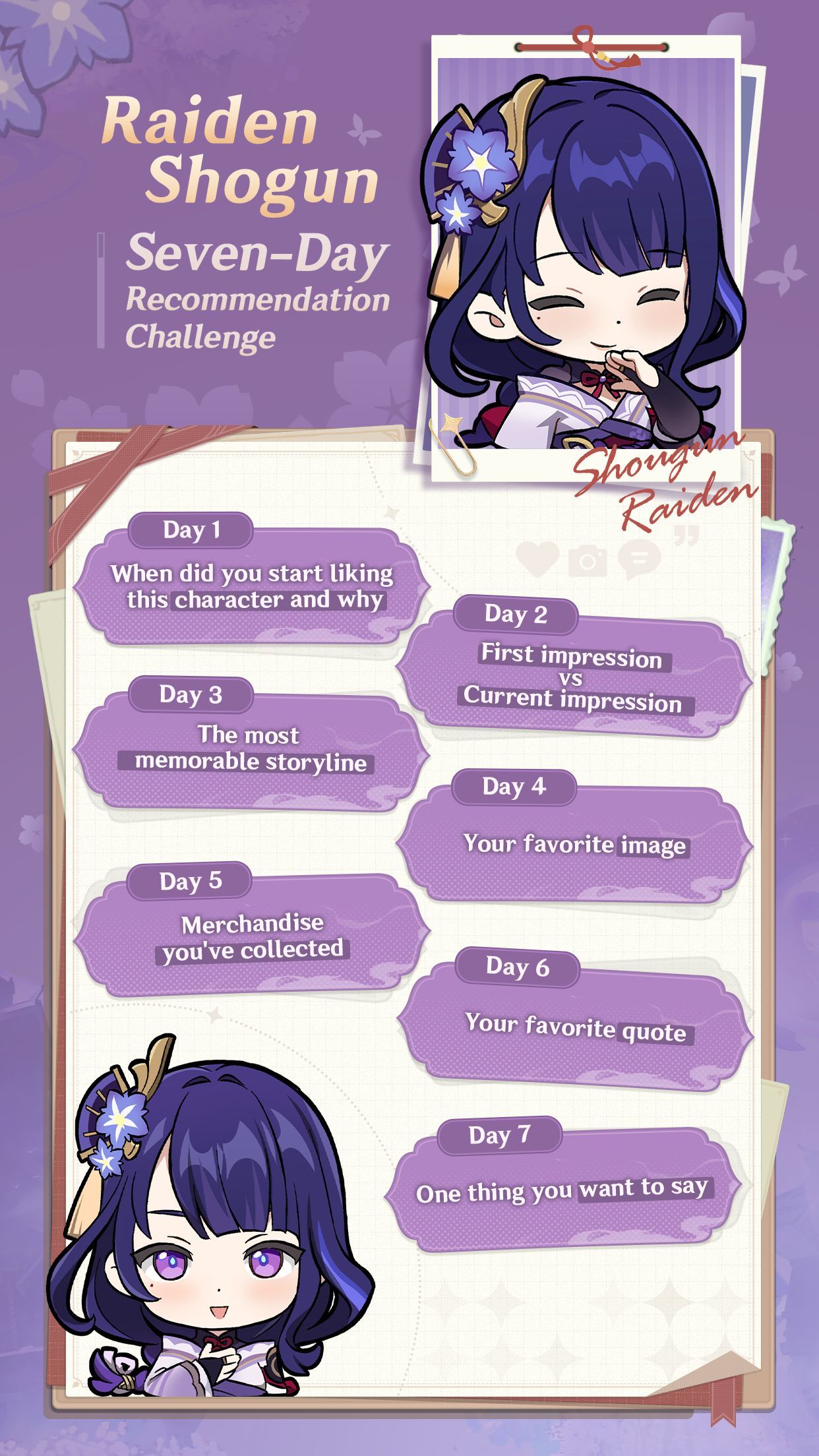 7-Day Raiden Shogun Recommendation Challenge - Day 5 Genshin Impact | HoYoLAB