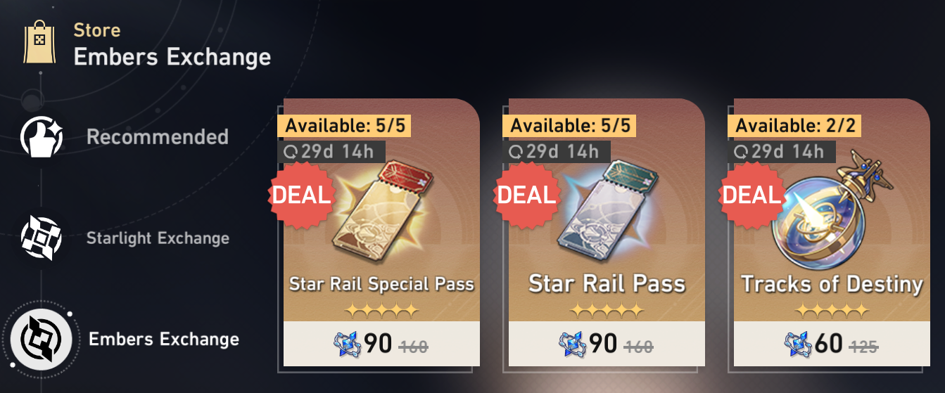 Monthly Shop Reset! Honkai: Star Rail | HoYoLAB