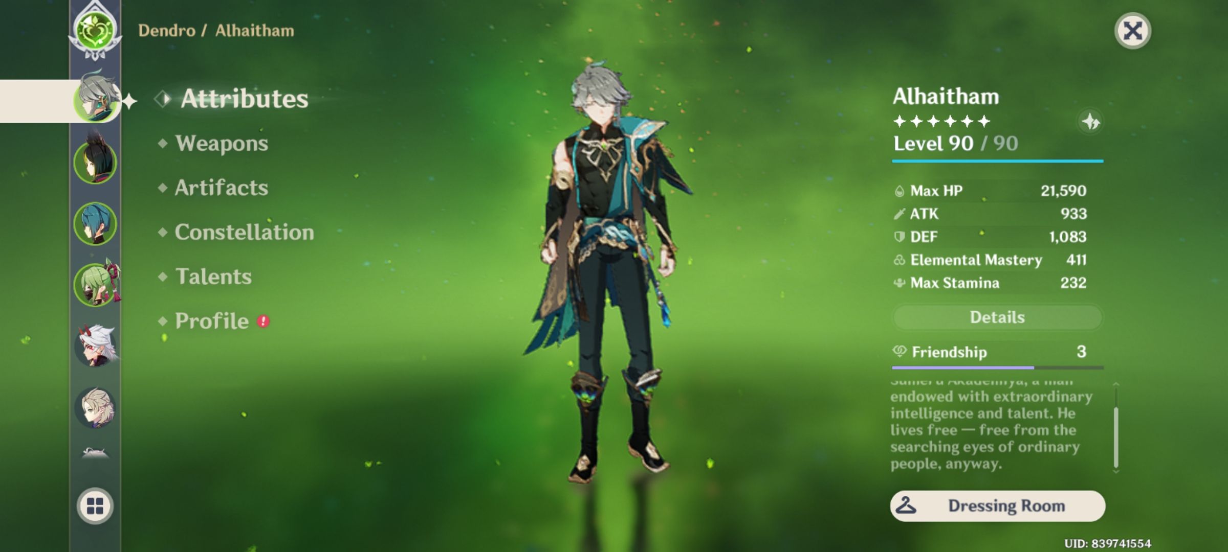 My 5th Level 90 Genshin Impact | HoYoLAB