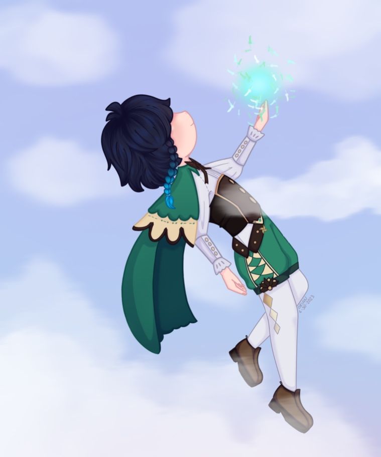 Venti in the Sky Genshin Impact | HoYoLAB