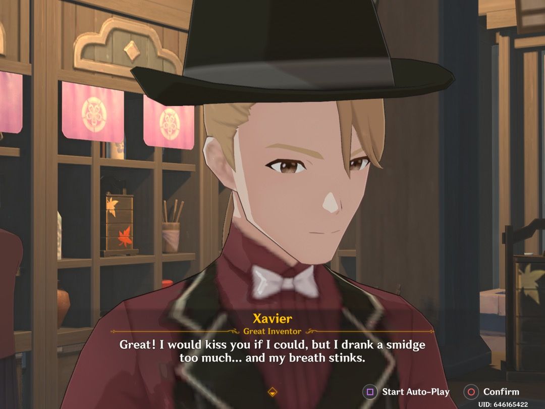 Oh yes. Yes you may kiss me Xavier. Lol Genshin Impact | HoYoLAB