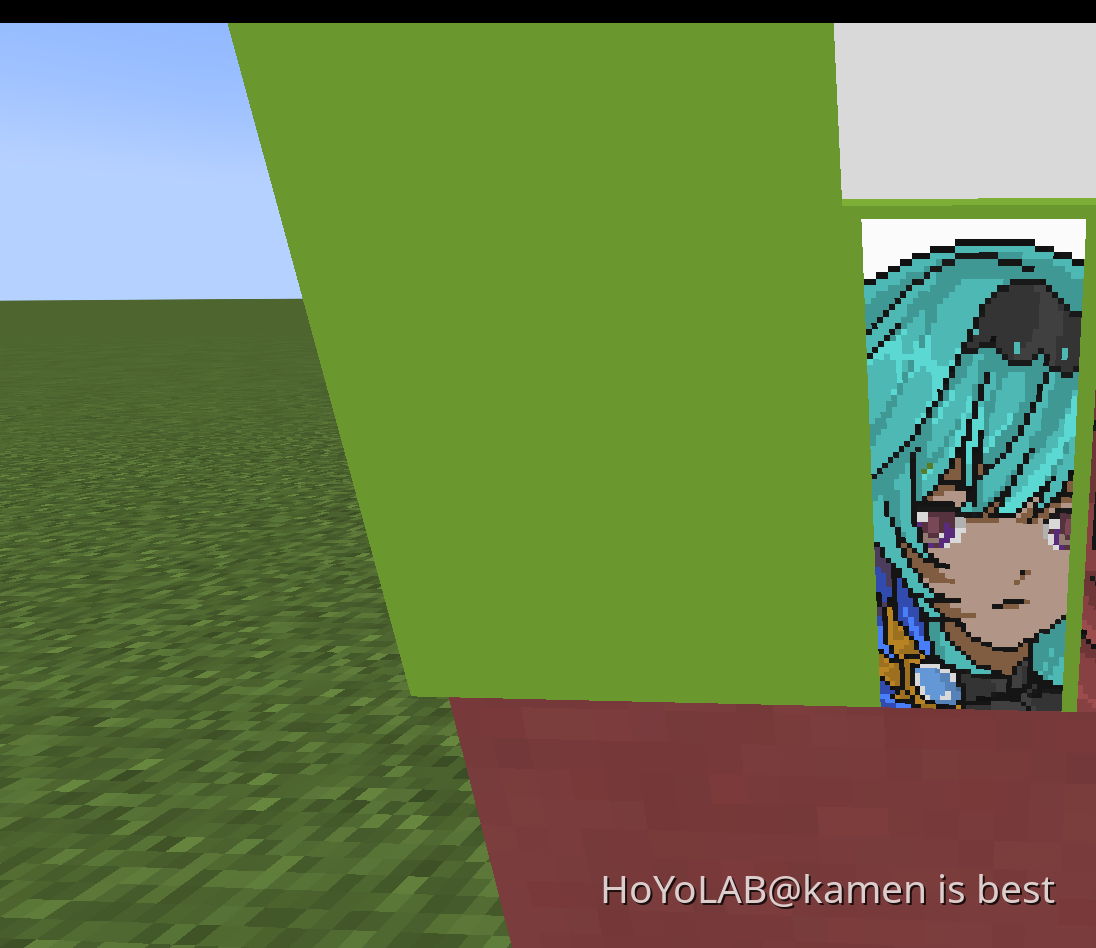 So I made Eula pixel art in minecraft Genshin Impact | HoYoLAB