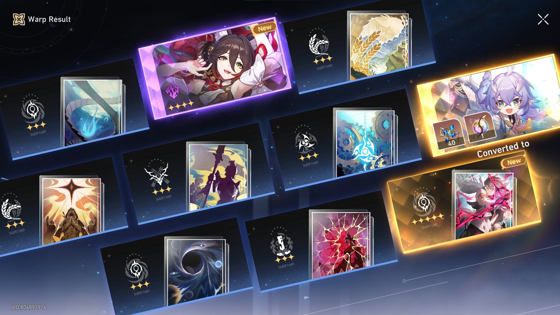 I have E2 Bailu not that I dislike her. As a free to player I would ...