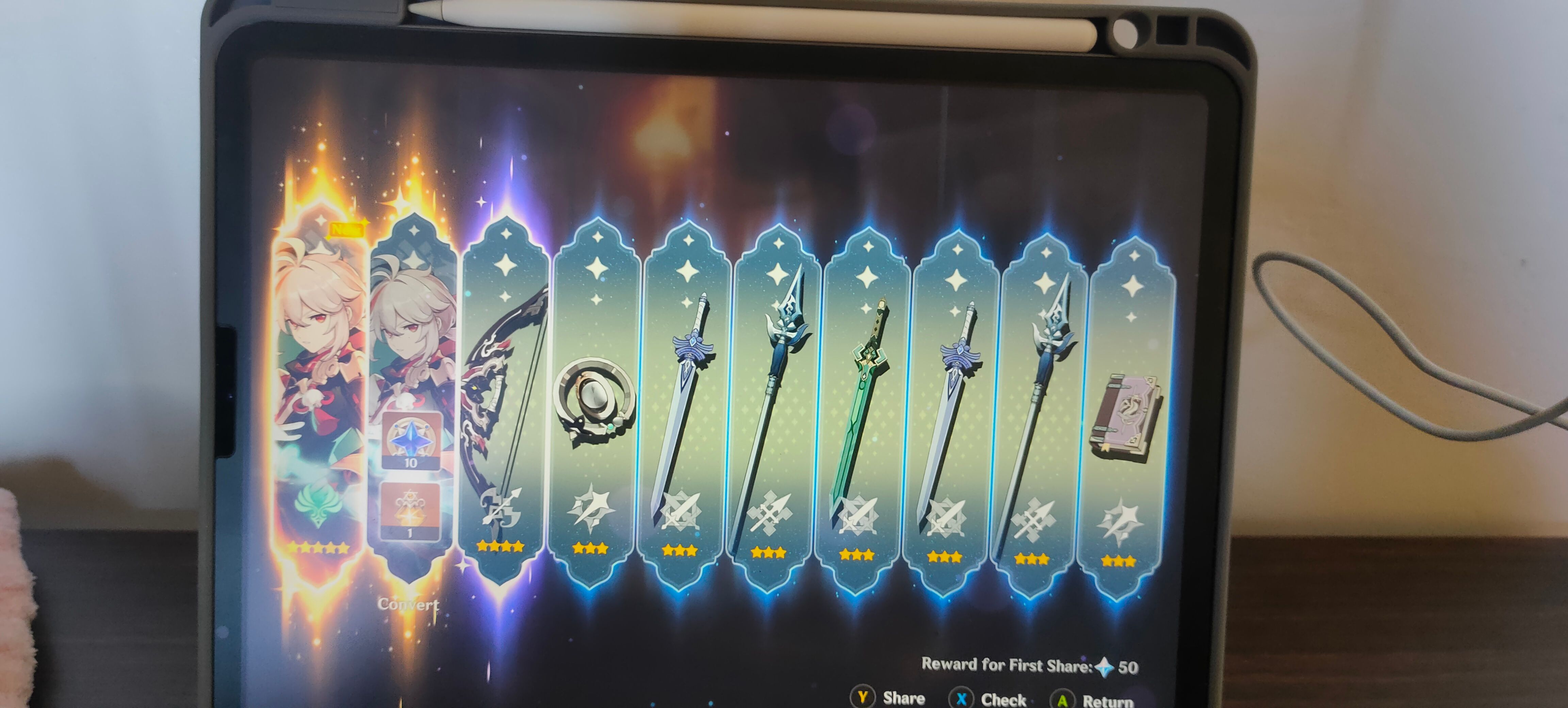 Lucky pulls Genshin Impact | HoYoLAB