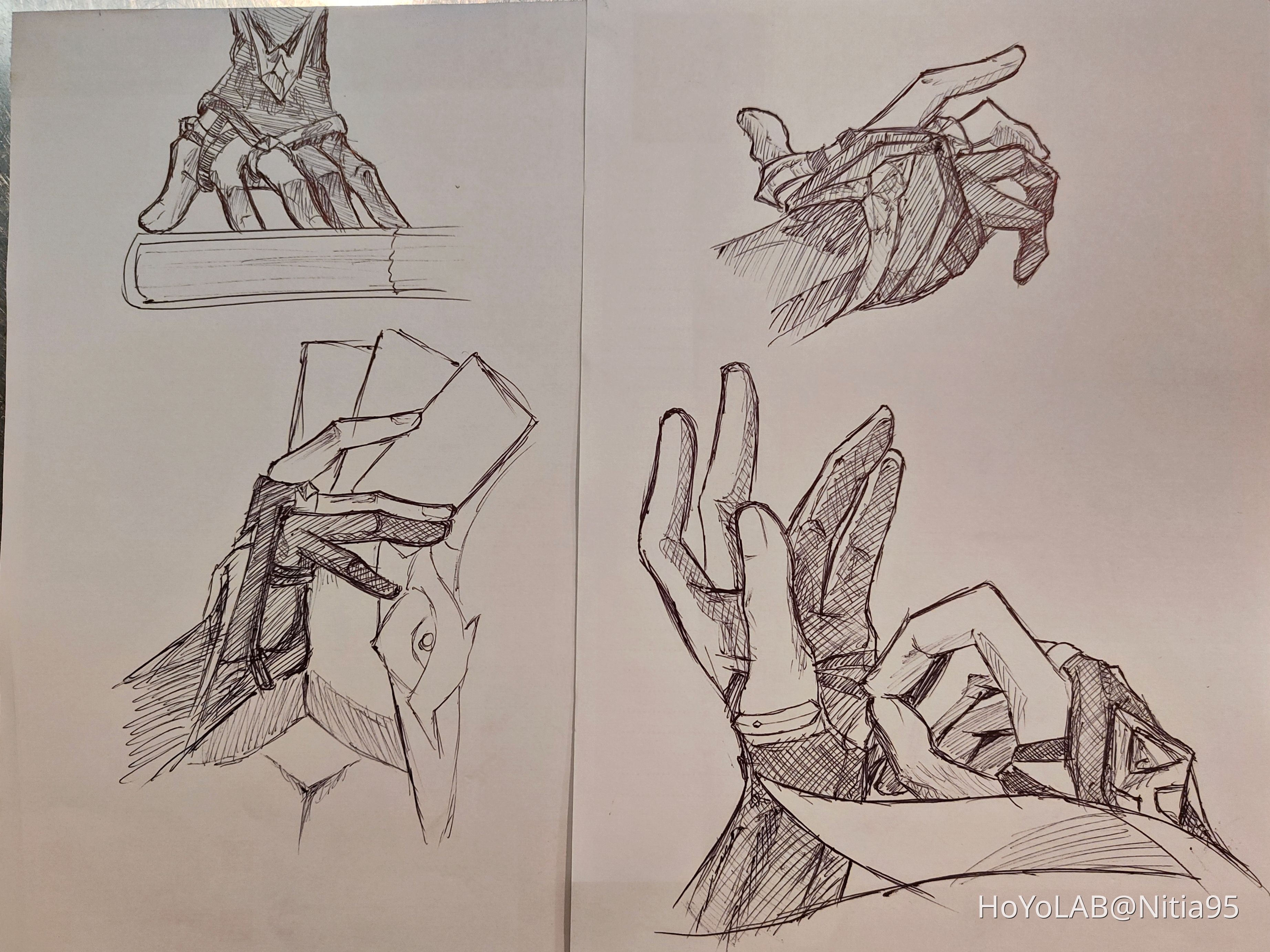 Studying the Scribe's hands 🤭 Genshin Impact | HoYoLAB