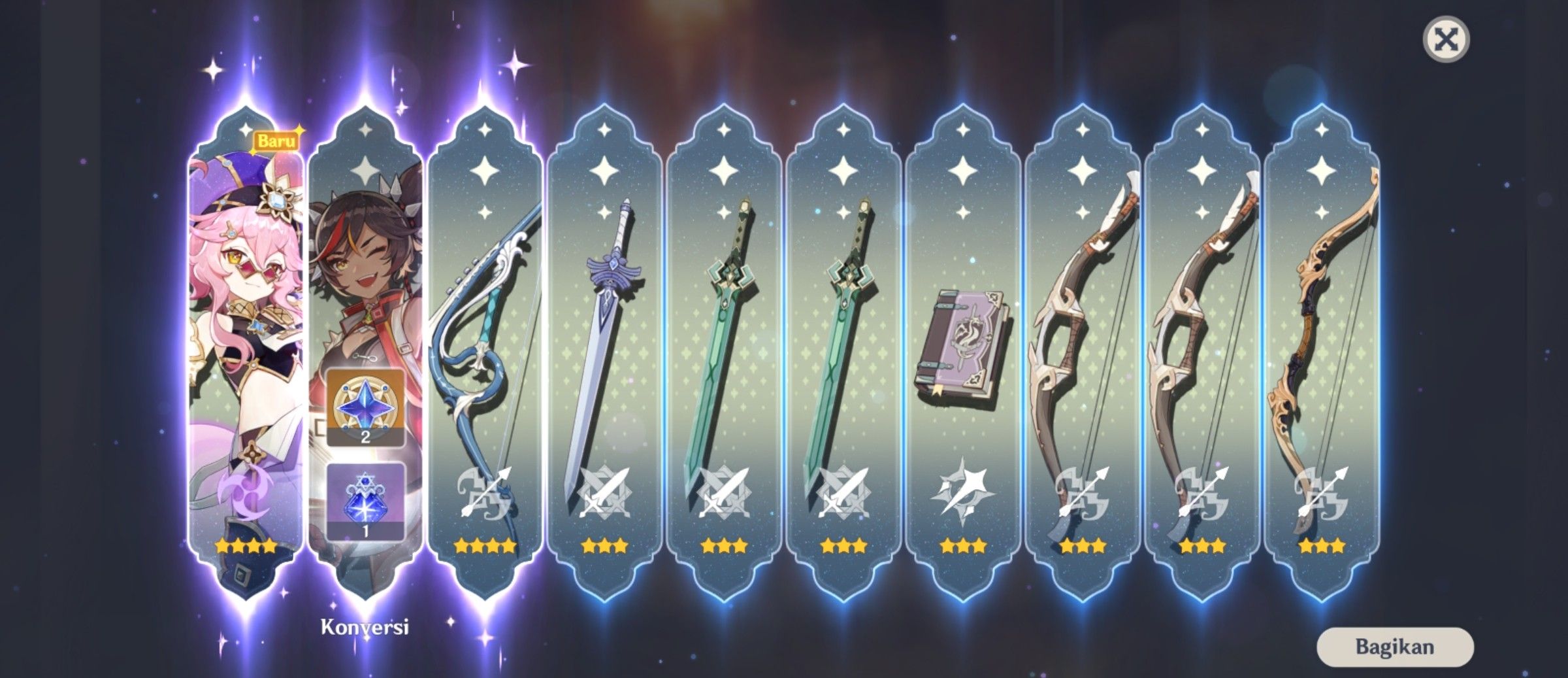 Gacha banner standar Genshin Impact | HoYoLAB