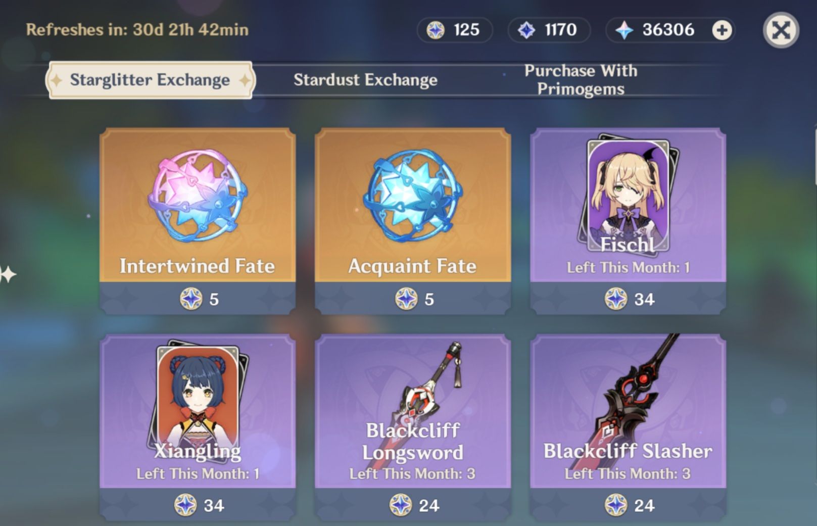 Do you buy characters from the starglitter shop? Genshin Impact | HoYoLAB