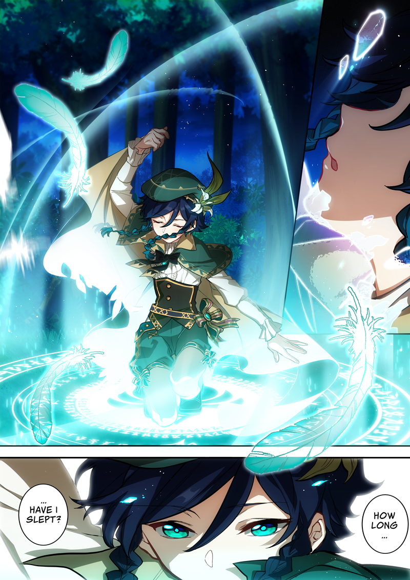 VENTI IN RHE MANGA?! Genshin Impact | HoYoLAB