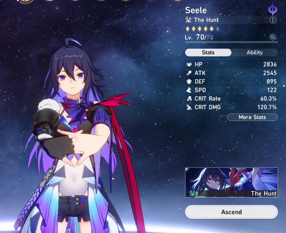 My Seele Build Honkai: Star Rail | HoYoLAB