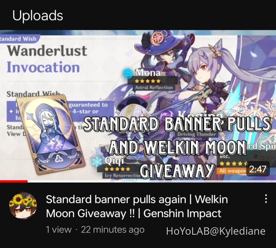 🌙 Welkin Moon Giveaway !! Genshin Impact | HoYoLAB