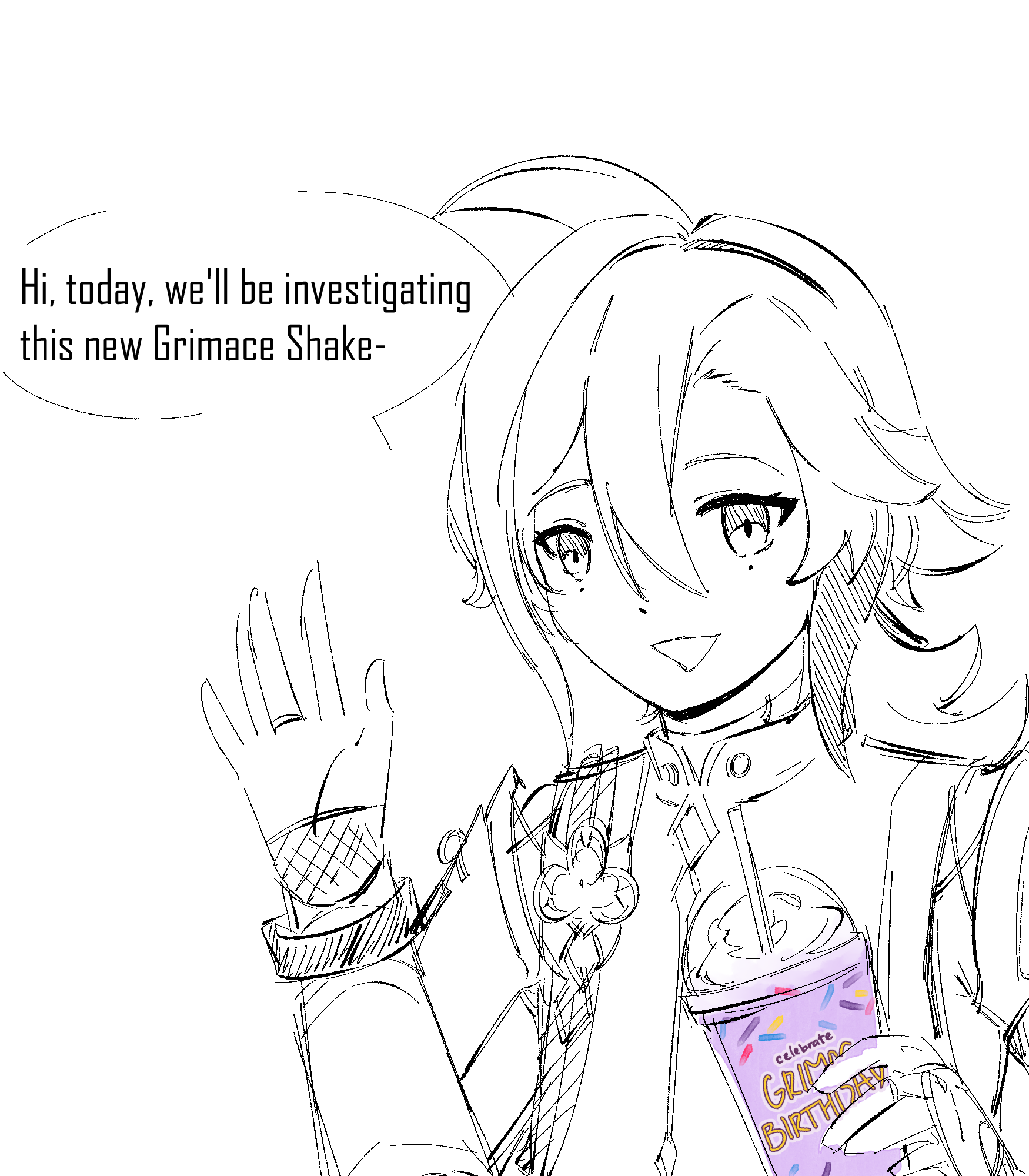 Genius Detective Tries the Grimace Shake Genshin Impact | HoYoLAB