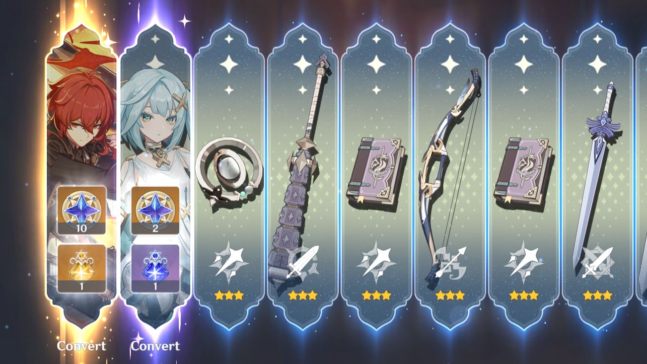 Standard banner pull with monthly wishes from the shop, don't forget to ...