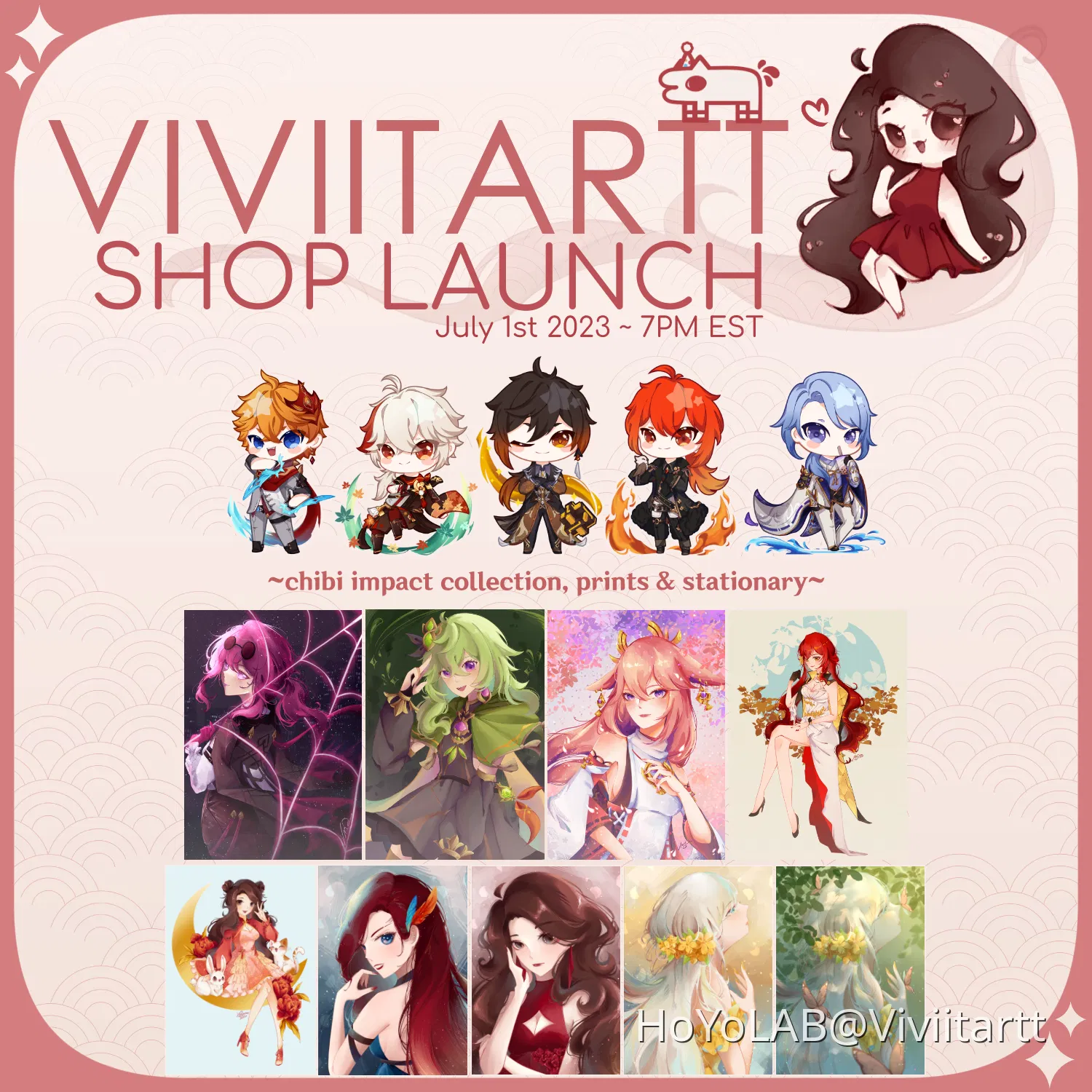 Shop Launch with Genshin and HSR Merch!! | HoYoLAB