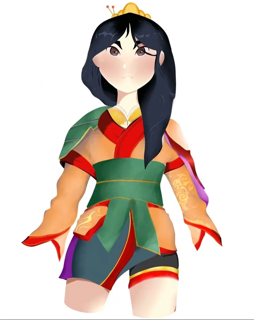 anime mulan