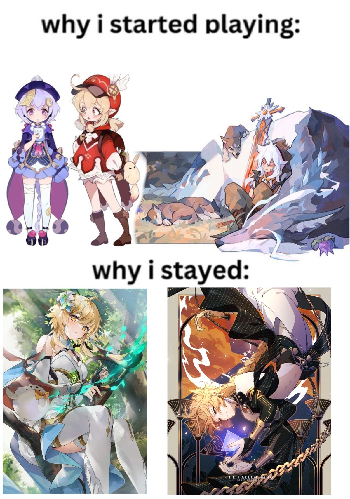 My Brother that introduced me mained Razor Genshin Impact | HoYoLAB