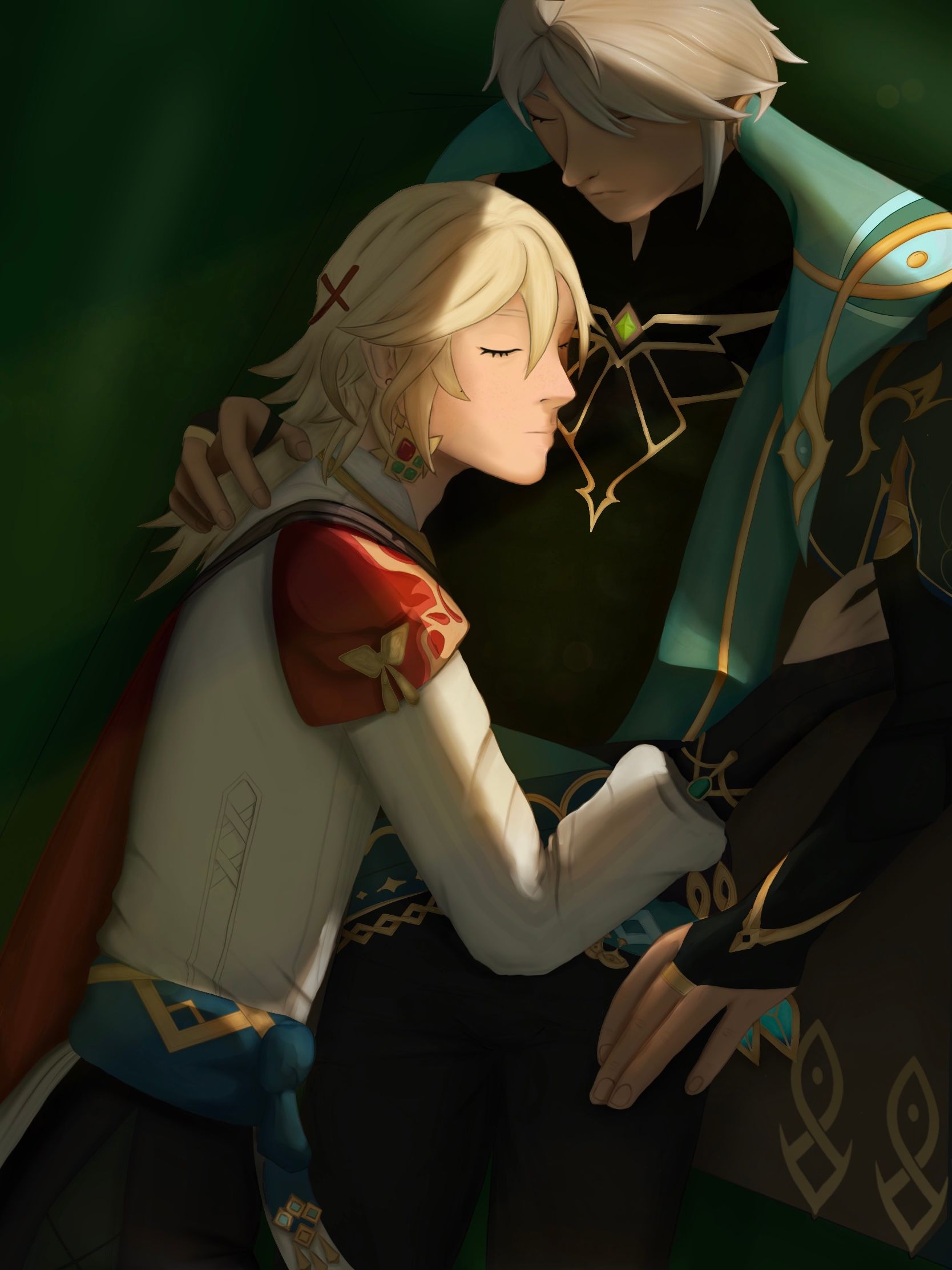 A nap after long day Genshin Impact | HoYoLAB