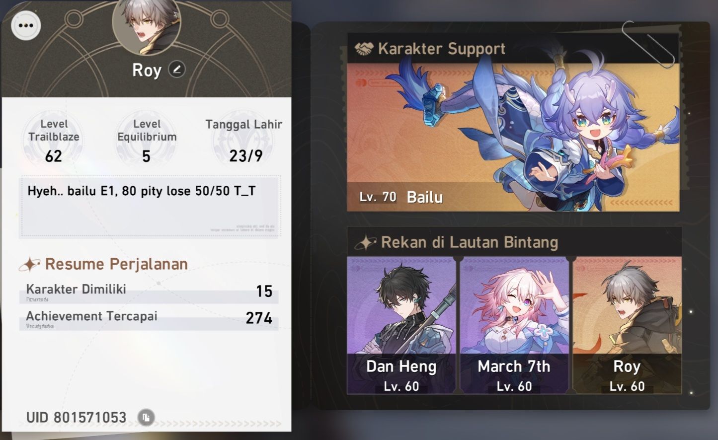 Support healer nya kakak T_T Honkai Impact 3rd | HoYoLAB