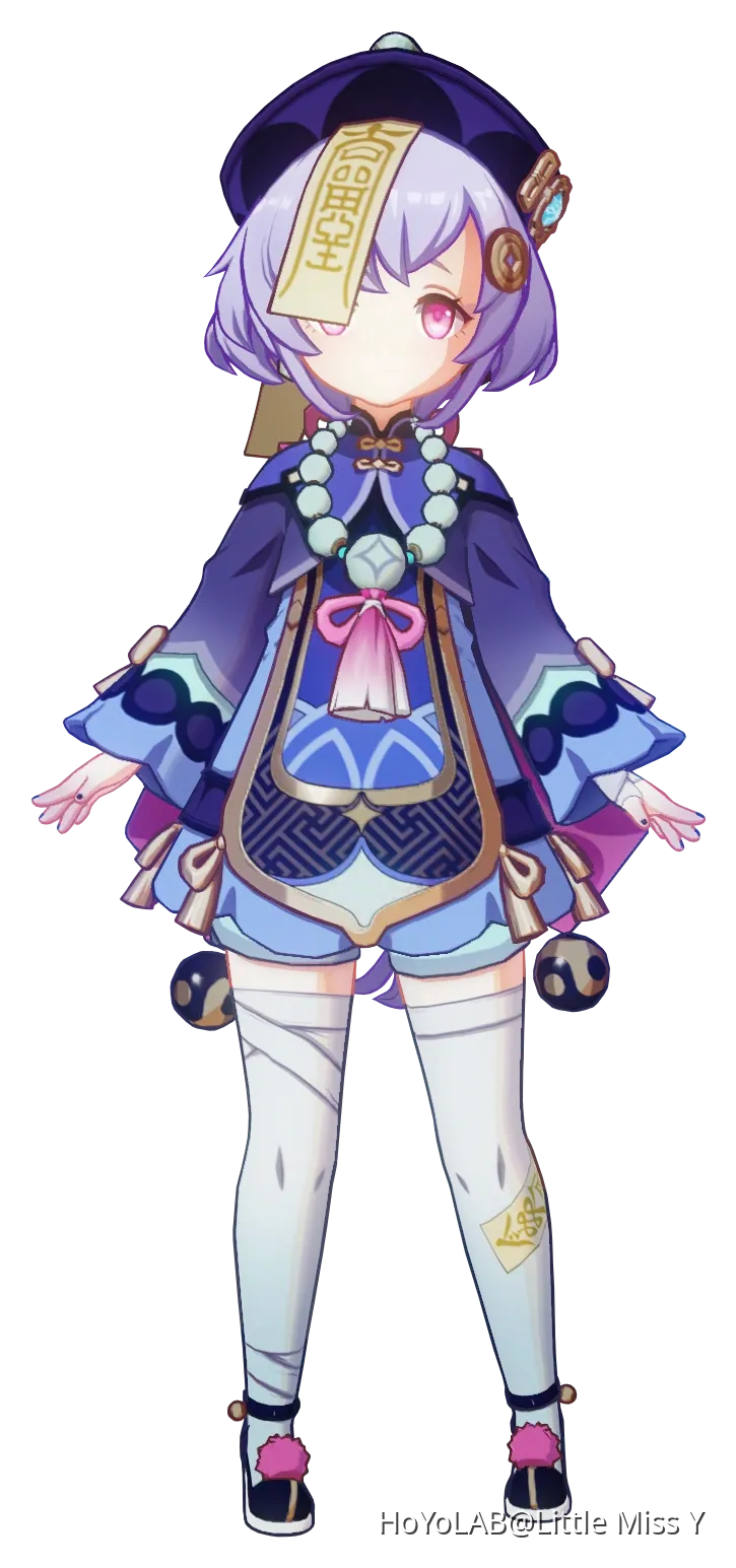 Qiqi redisgn/outfit Genshin Impact | HoYoLAB